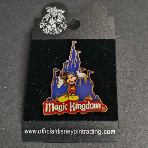 Disney | Accessories | Disney Magic Kingdom Mickey Pin New 205 Mickey ...